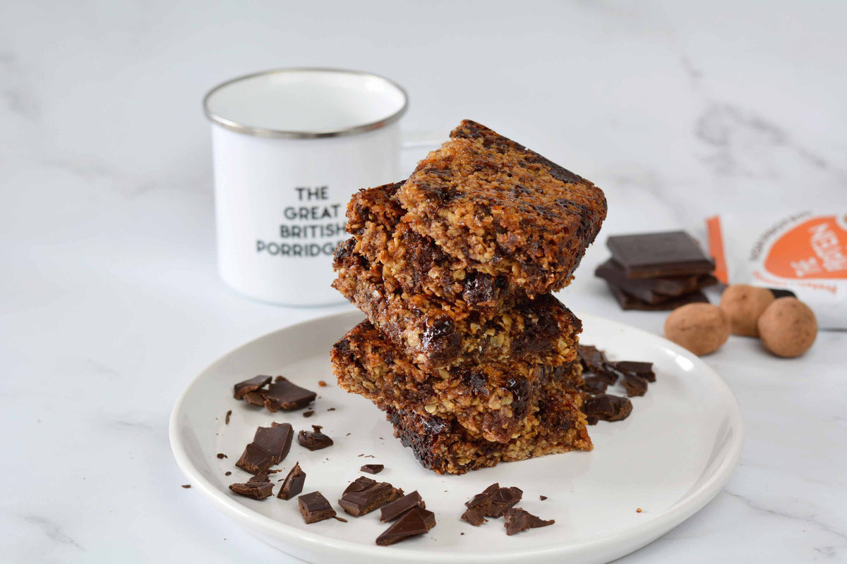 Zesty Cacao & Orange Flapjacks – The Great British Porridge Co